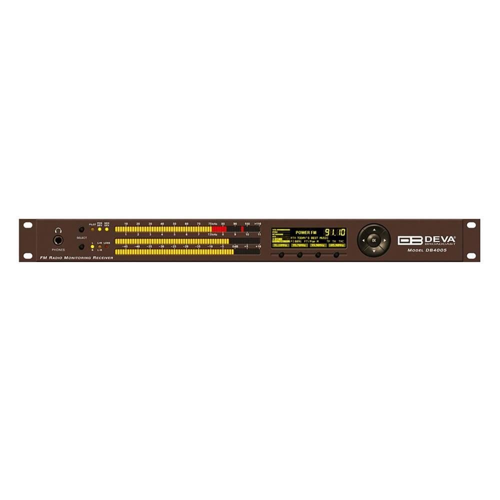 DEVA DB4005 - SDR-BASED FM RADIO MODULATION ANALYZER AND MONITORING ...