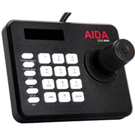 AIDA CCU-MINI COMPACT VISCA SERIAL AND IP PTZ CAMERA CONTROLLER